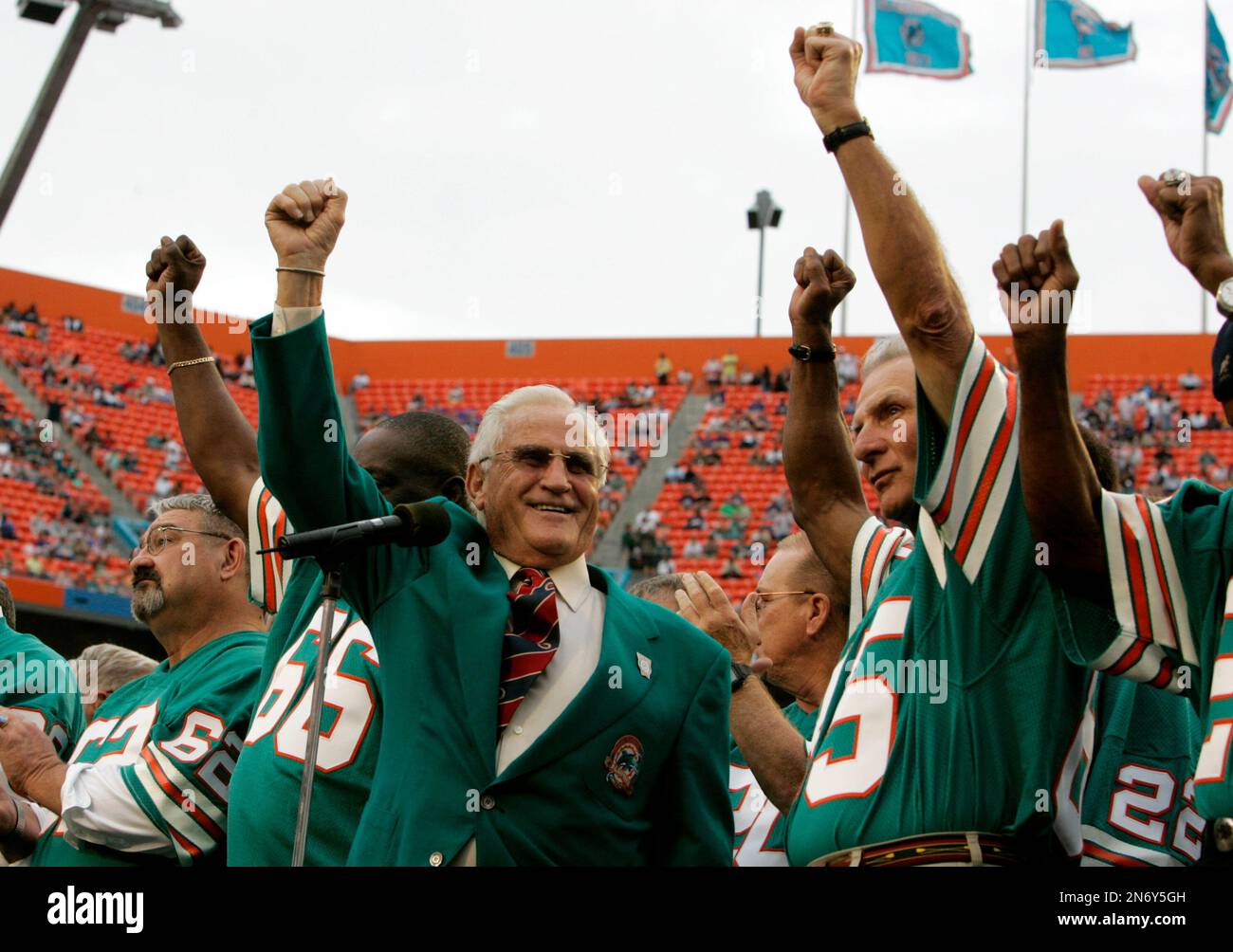 FILE - In this Dec. 16, 2007 file photo, former Miami Dolphins coach ...