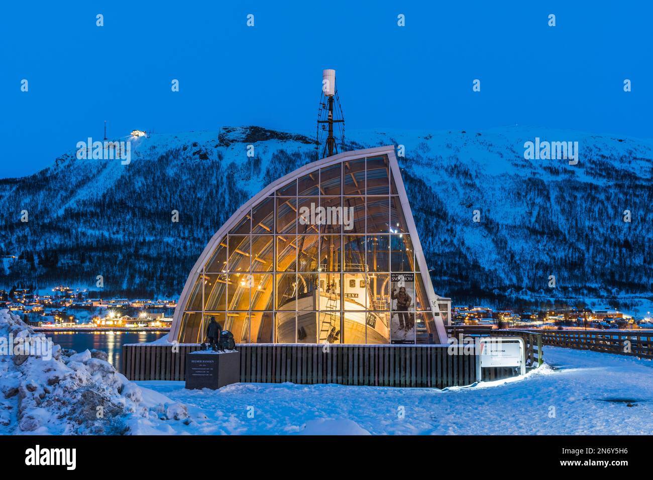 Tromso, Norway, March 4th 2022: The MS Polstjerna is Norway's best ...
