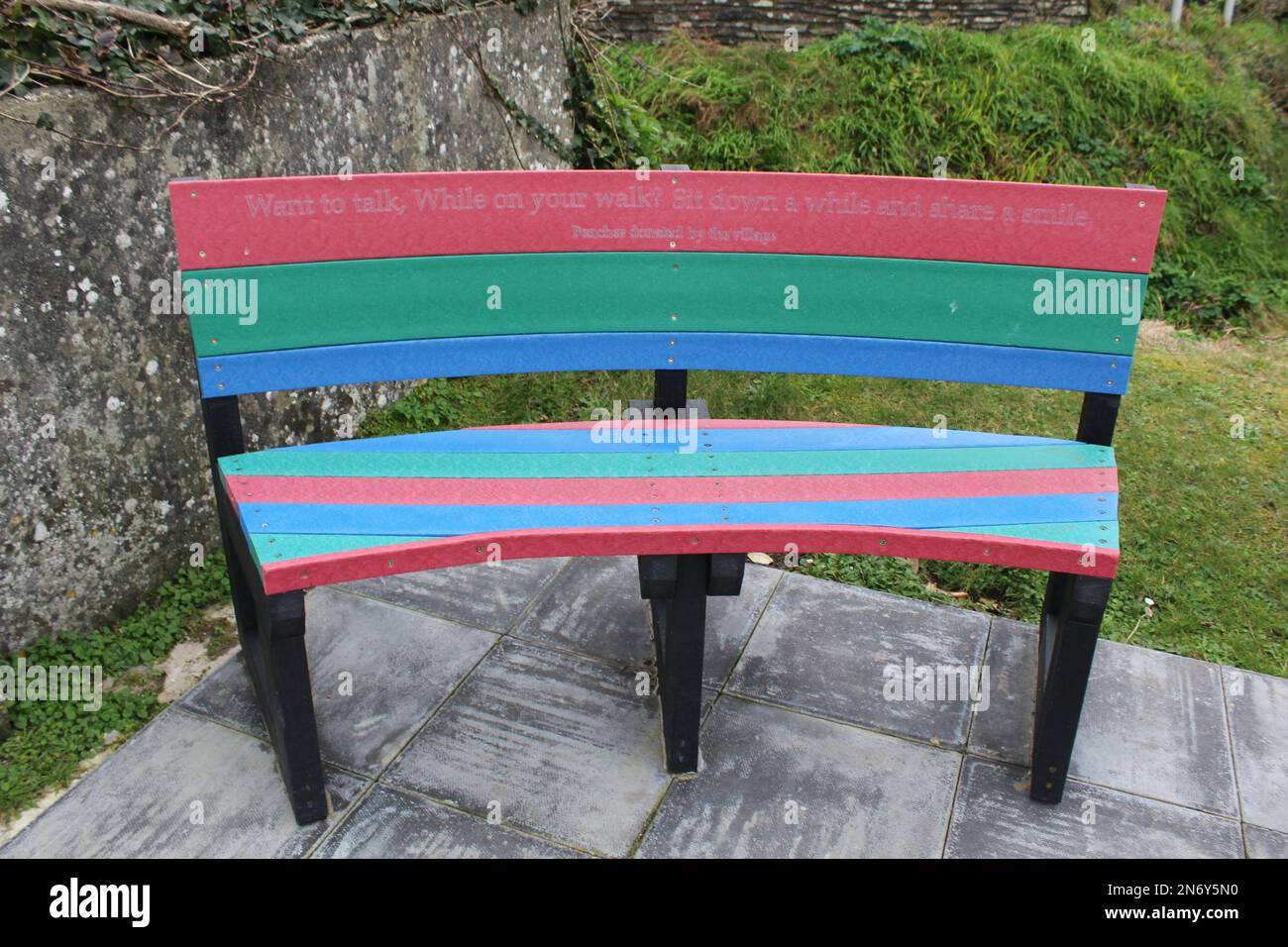 Inscription in cornish and english hi-res stock photography and images ...