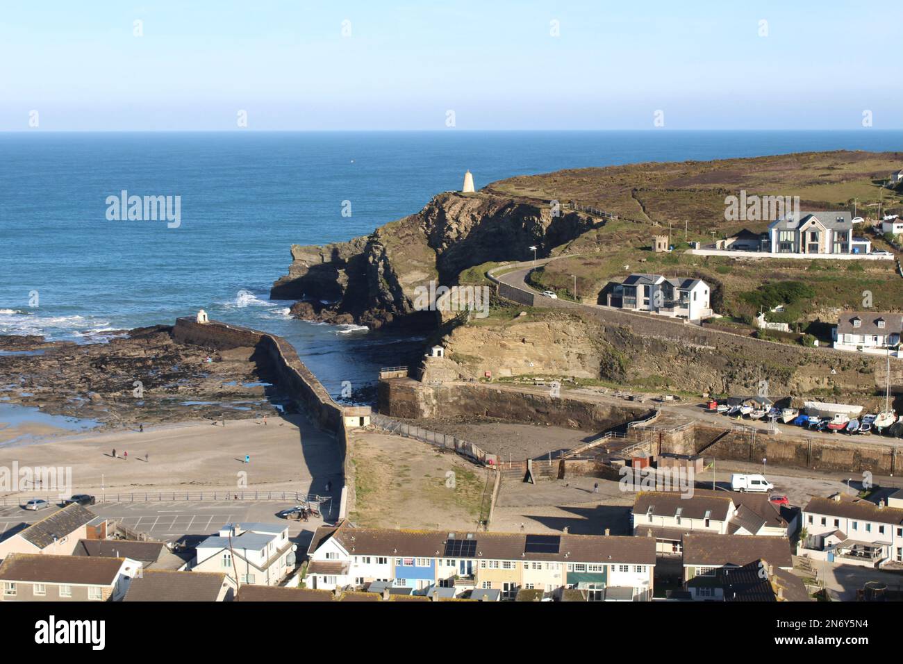 Portreath, Cornwall, England, UK Stock Photo - Alamy