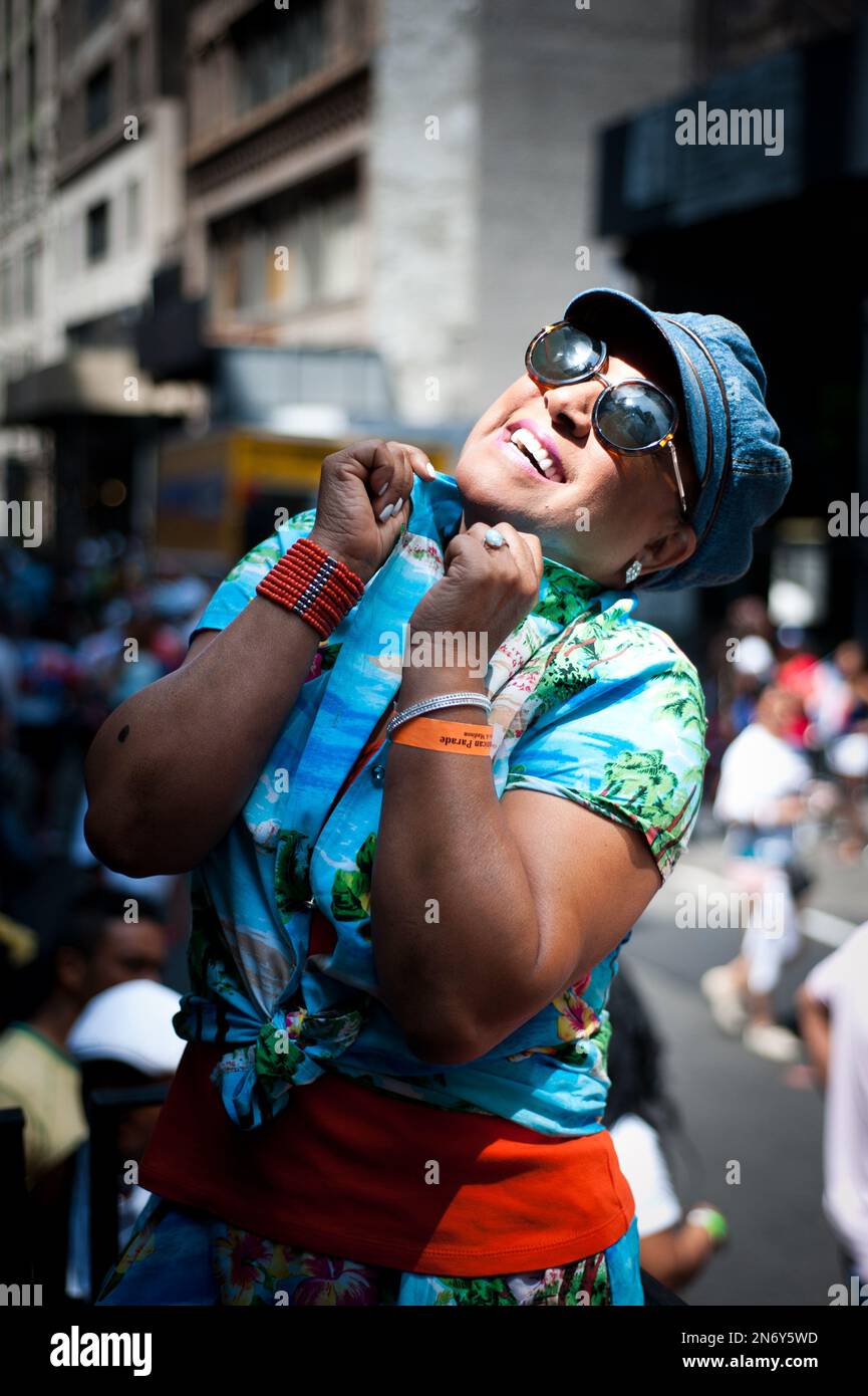In this Sunday, Aug. 11, 2103 photo, Dominican singer Milly Quezada ...
