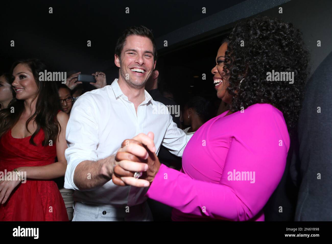 James Marsden and Oprah Winfrey at The Los Angeles Premiere of 'The ...
