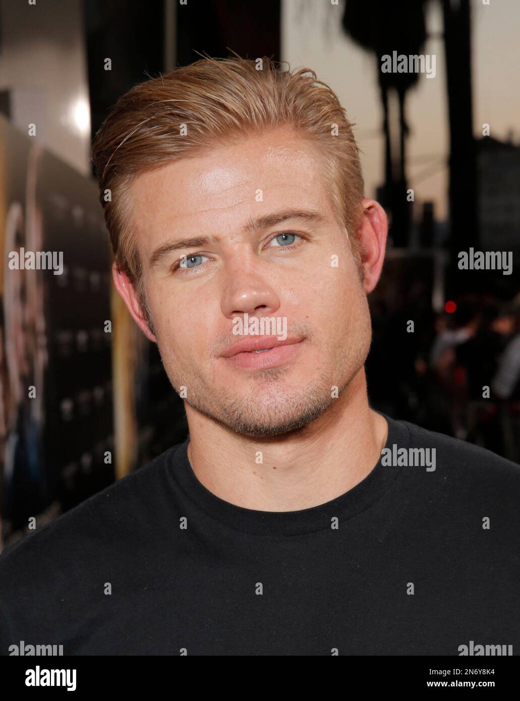 Trevor Donovan arrives on the red carpet at the world premiere of "The ...