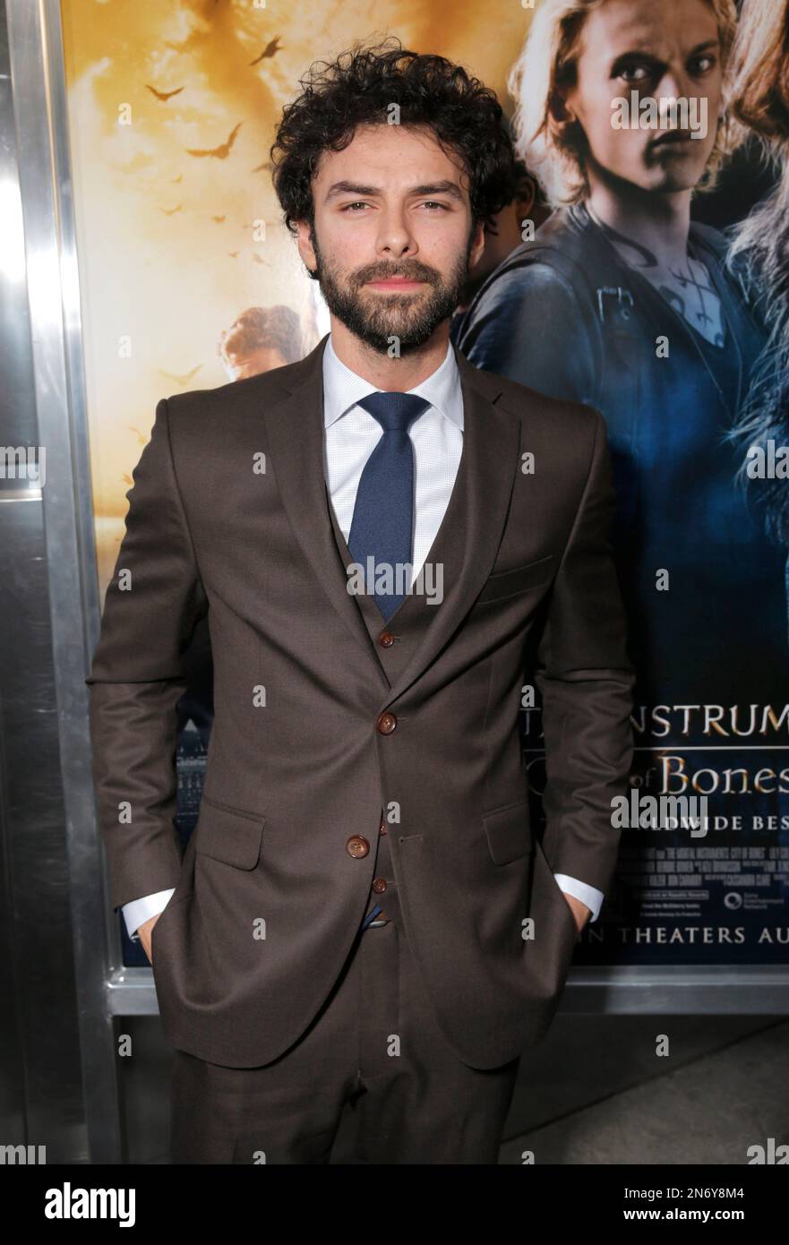 Aidan Turner arrives on the red carpet at the world premiere of "The ...