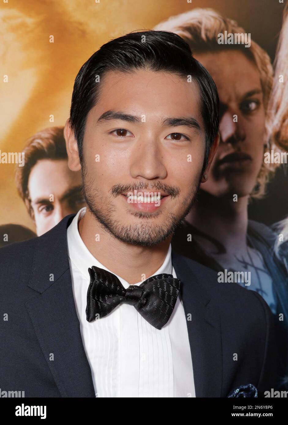 Godfrey Gao arrives on the red carpet at the world premiere of "The ...