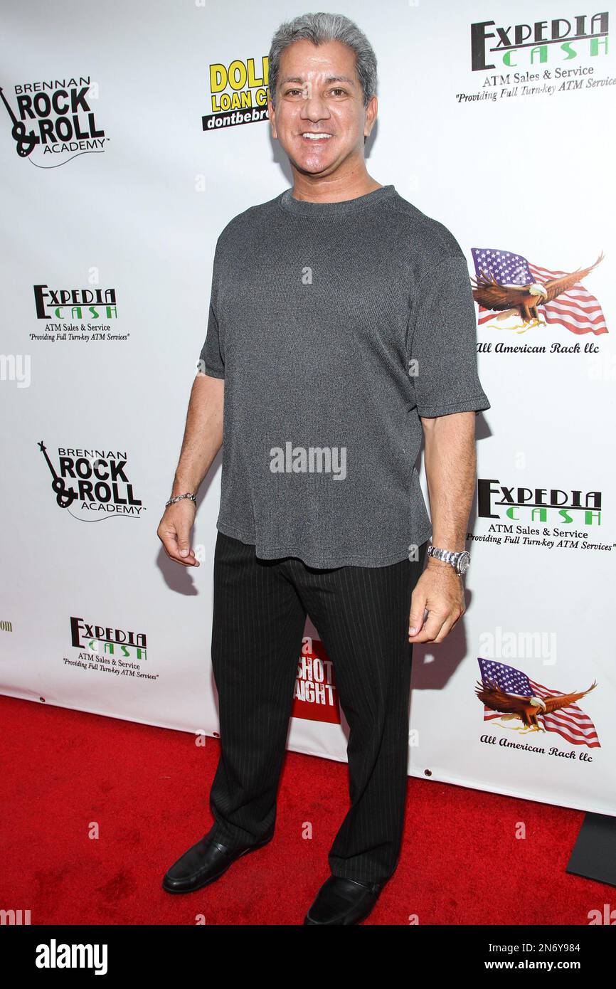 UFC announcer Bruce Buffer arrives at the premiere of "Gutshot Straight ...