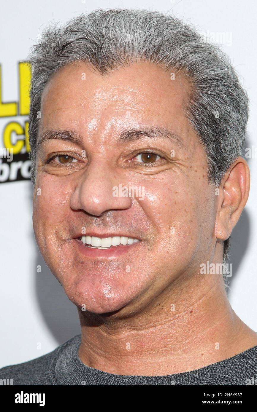 UFC announcer Bruce Buffer arrives at the premiere of "Gutshot Straight ...