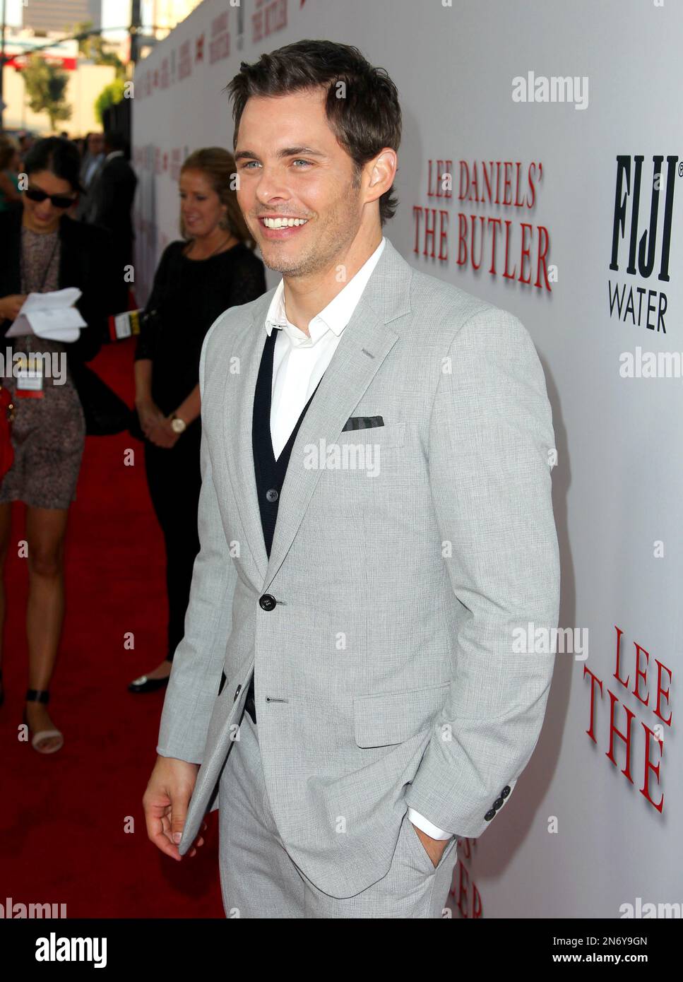 James Marsden arrives at the Los Angeles premiere of "Lee Daniels' The ...
