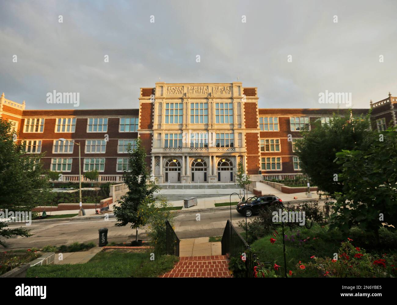 Cardozo High School located in the Columbia Heights neighborhood in ...