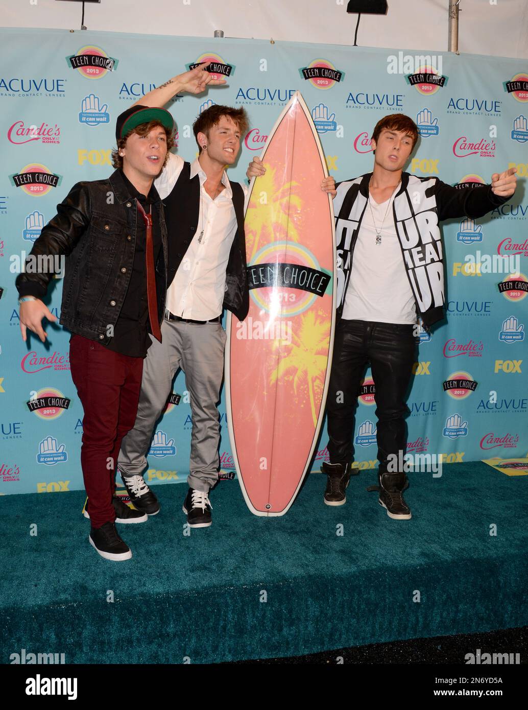 From left, Keaton Stromberg, Drew Chadwick and Wesley Stromberg of the ...