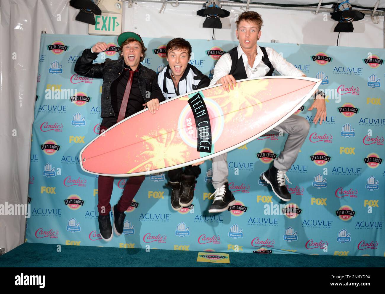 From left, Keaton Stromberg, Wesley Stromberg and Drew Chadwick, of ...