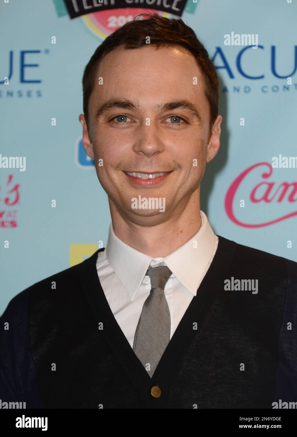 Jim Parsons poses backstage at the Teen Choice Awards at the Gibson ...