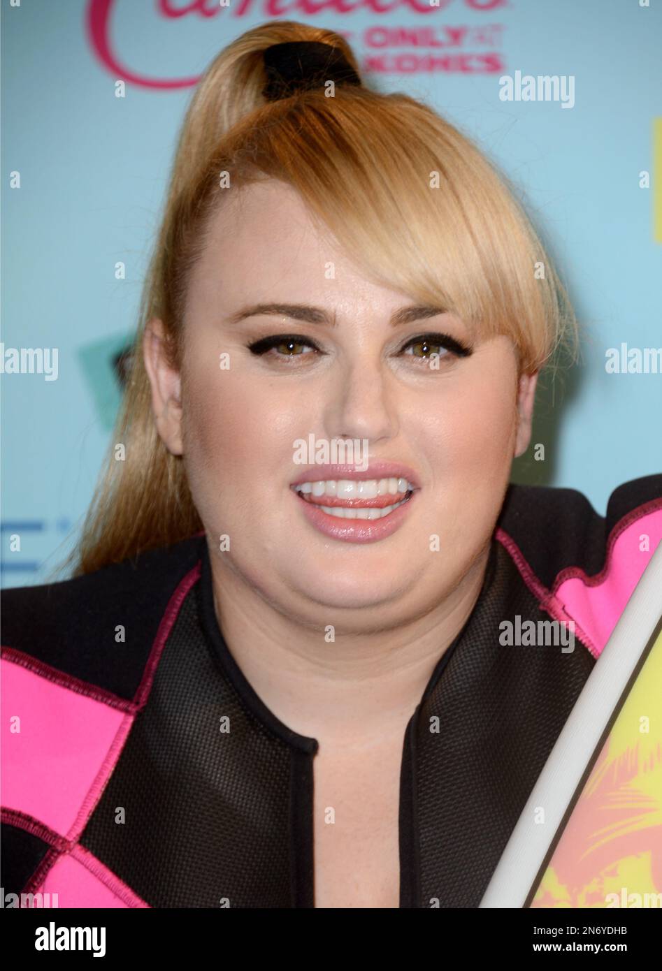 Rebel Wilson, winner of the award for choice movie actress: comedy for ...