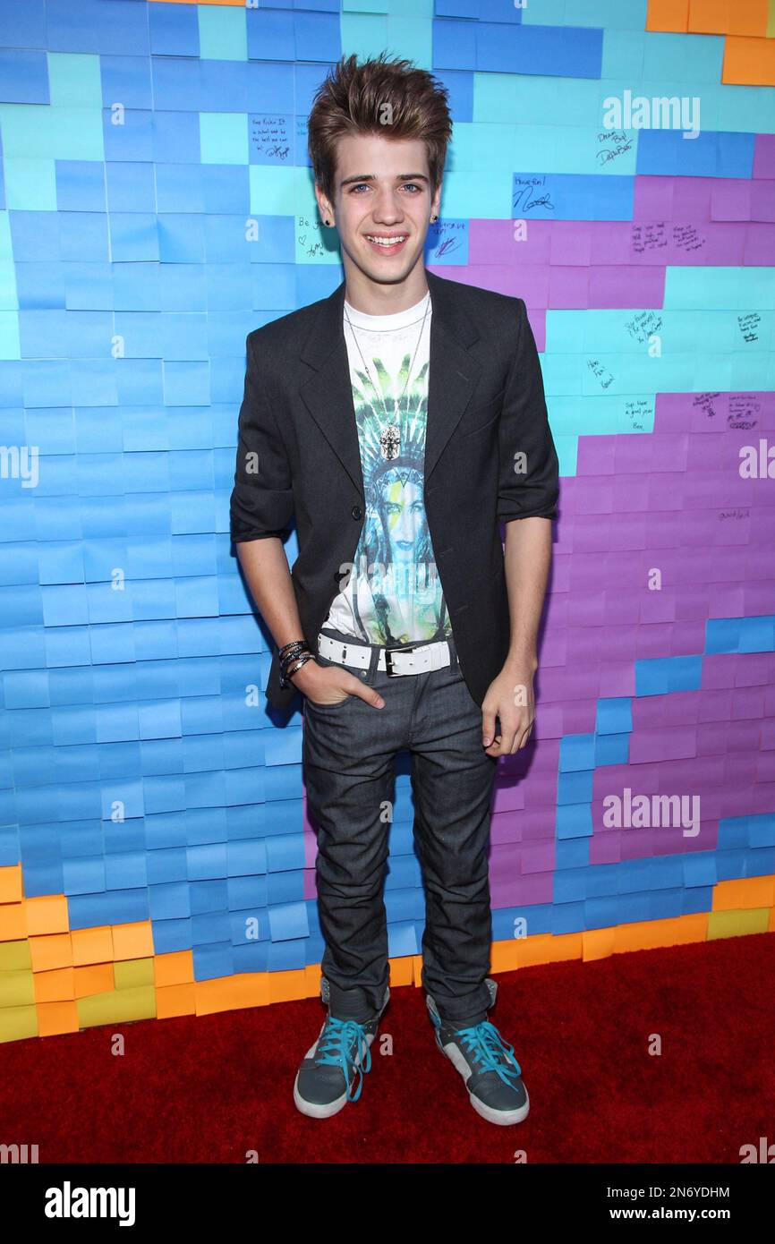 Actor Brandon Tyler Russell attends the Staples for Students Give-Back ...