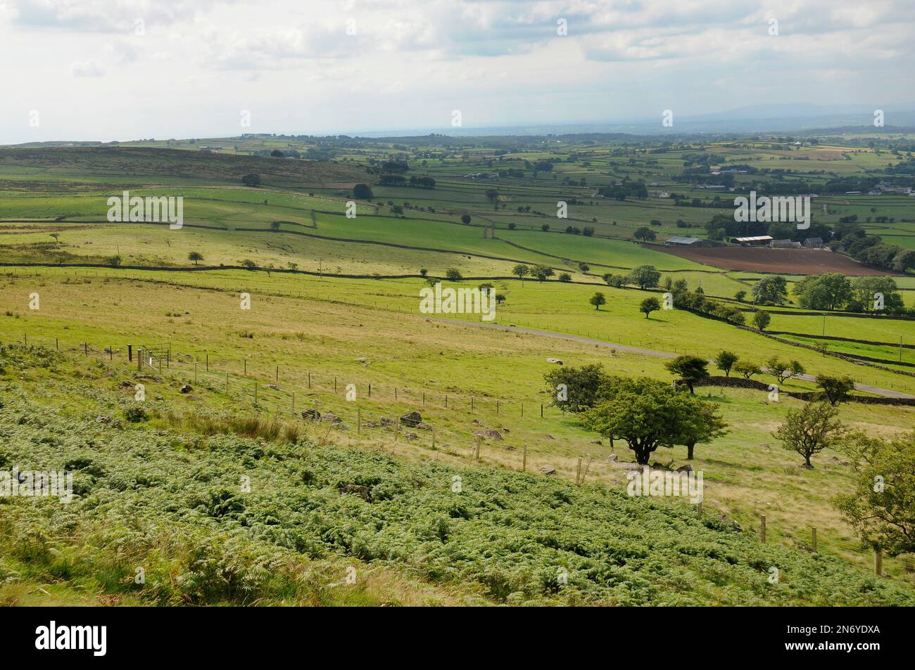 Slemish Mountain near Ballymena, County Antrim, N.Ireland Stock Photo ...