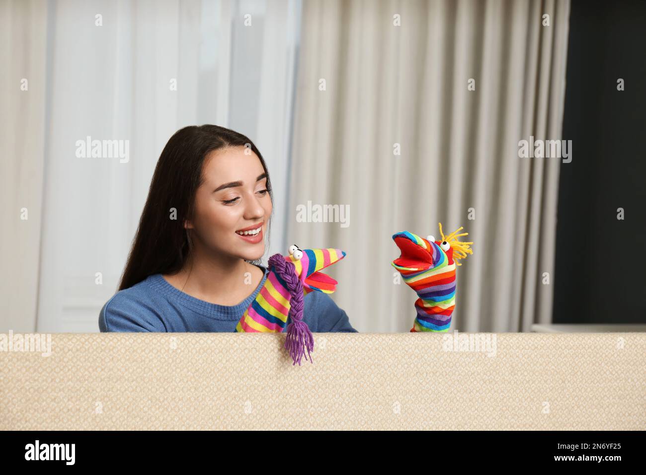 Puppet show fairytale hi-res stock photography and images - Alamy