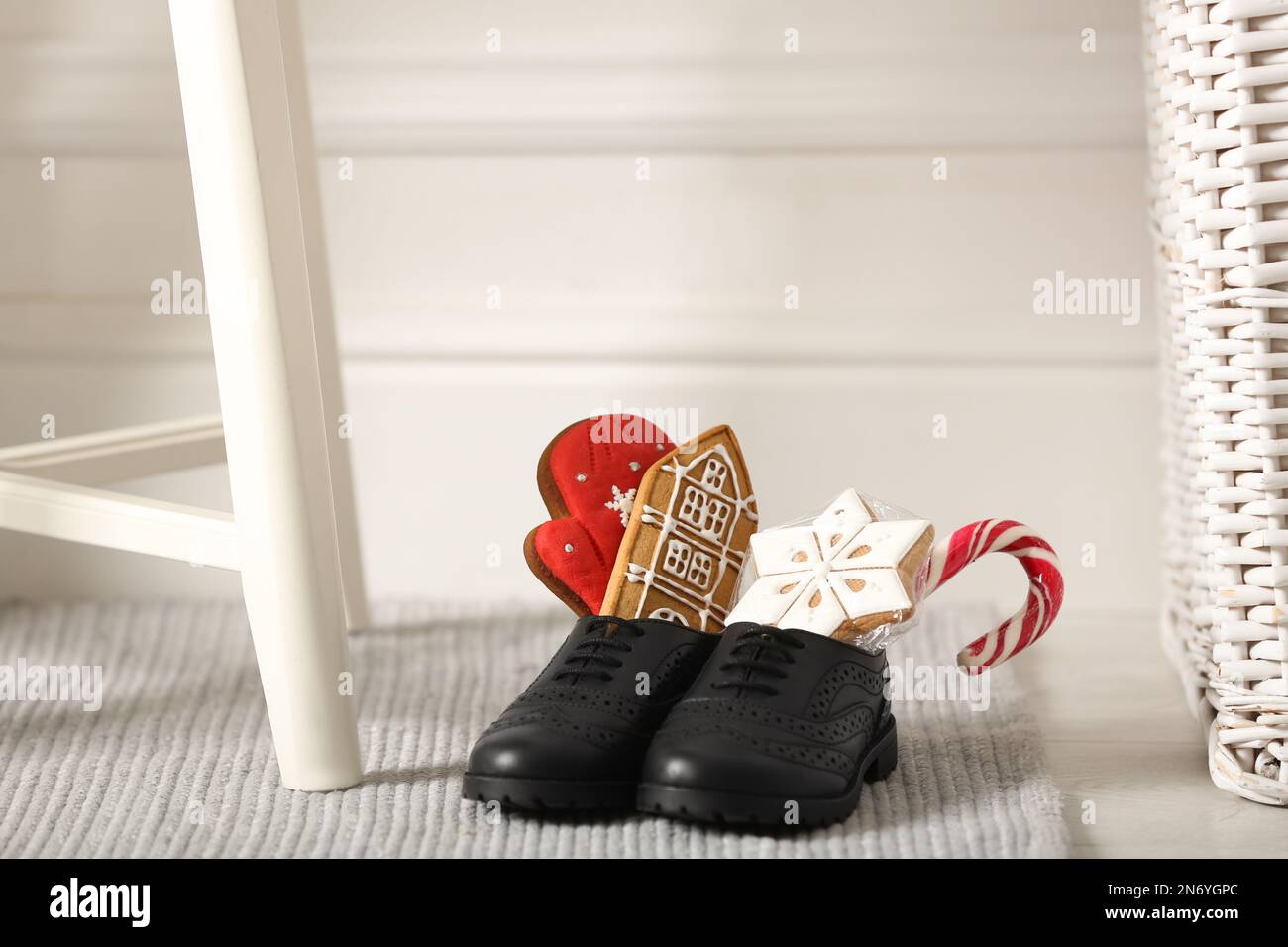 St nicholas day shoes hi-res stock photography and images - Alamy