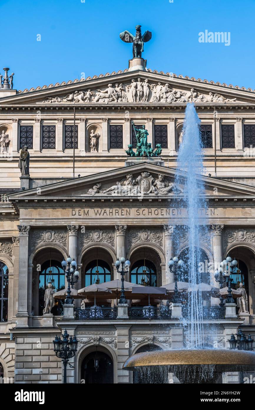 Old opera house in frankfurt am main hi-res stock photography and ...