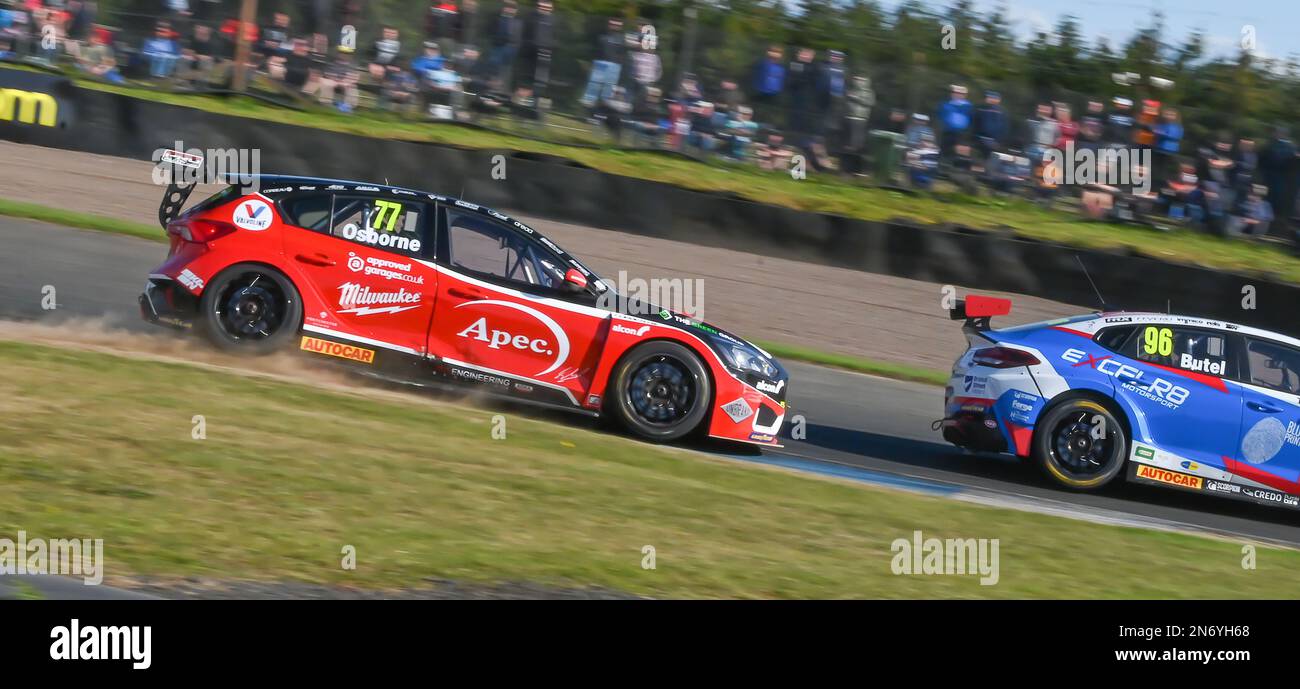BTCC, British Touring Car Championship, Knockhill 2022 Stock Photo - Alamy