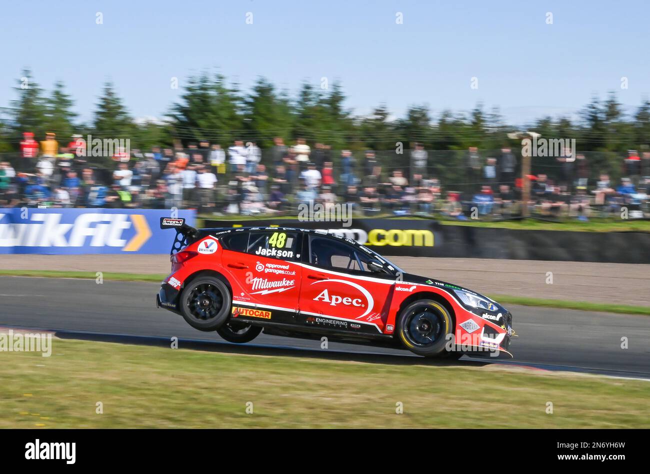 BTCC, British Touring Car Championship, Knockhill 2022 Stock Photo - Alamy