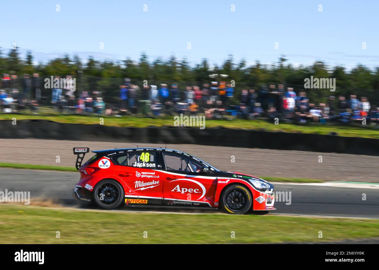 BTCC, British Touring Car Championship, Knockhill 2022 Stock Photo - Alamy