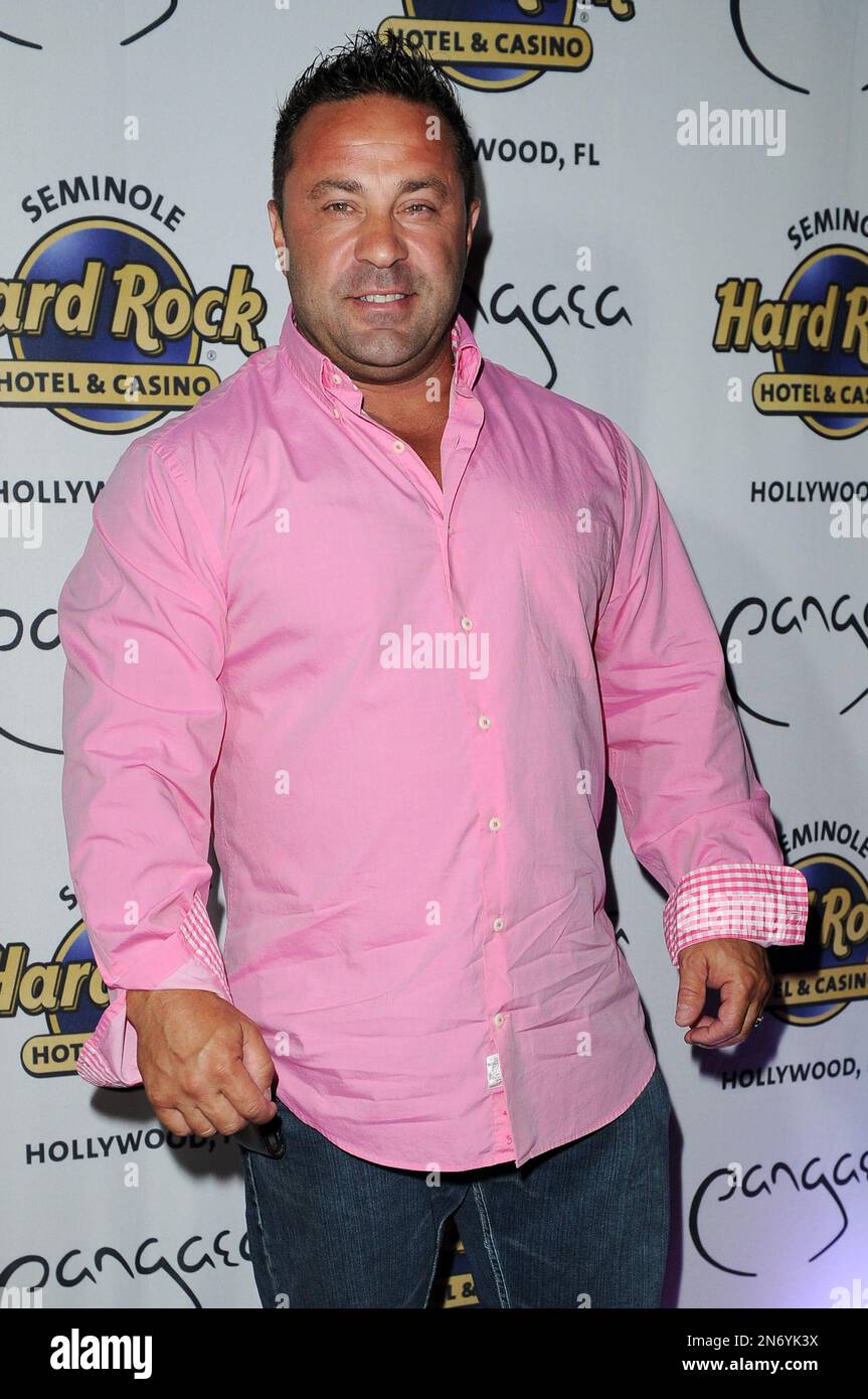 Joe Giudice appears at Pangea Nightclub at the Seminole Hard Rock Hotel ...