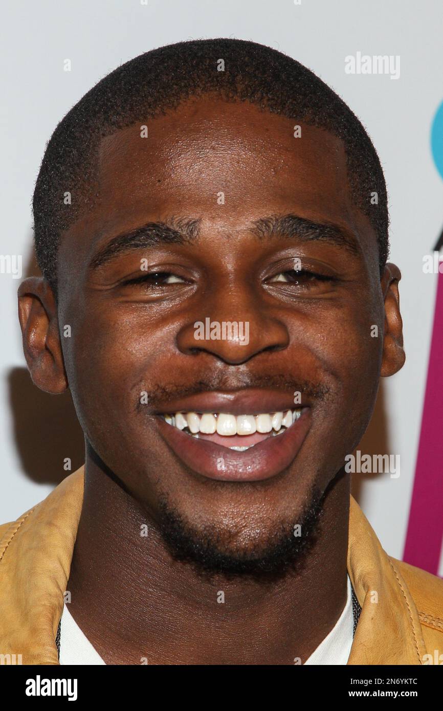 Singer-songwriter Marcus Canty arrives at the No Bull Teen Video Awards ...