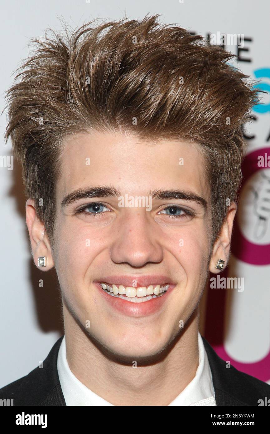 Actor Brandon Tyler Russell arrives at the No Bull Teen Video Awards at ...
