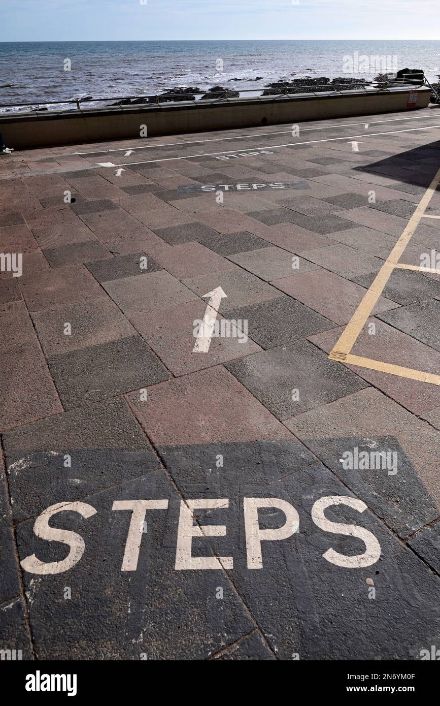 Warning concealed pedestrian footpath hi-res stock photography and ...