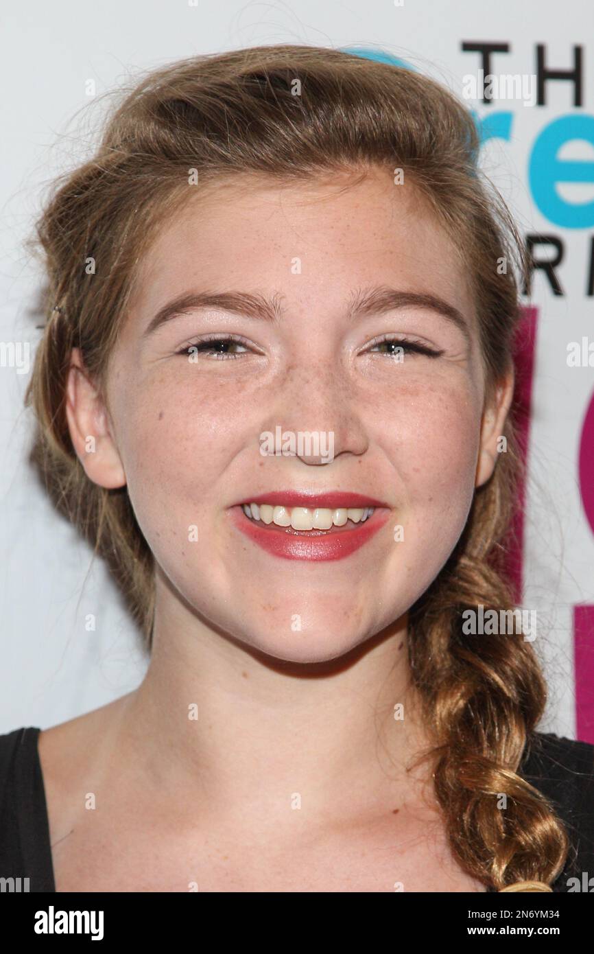 Actress Abigail Hargrove arrives at the No Bull Teen Video Awards at ...