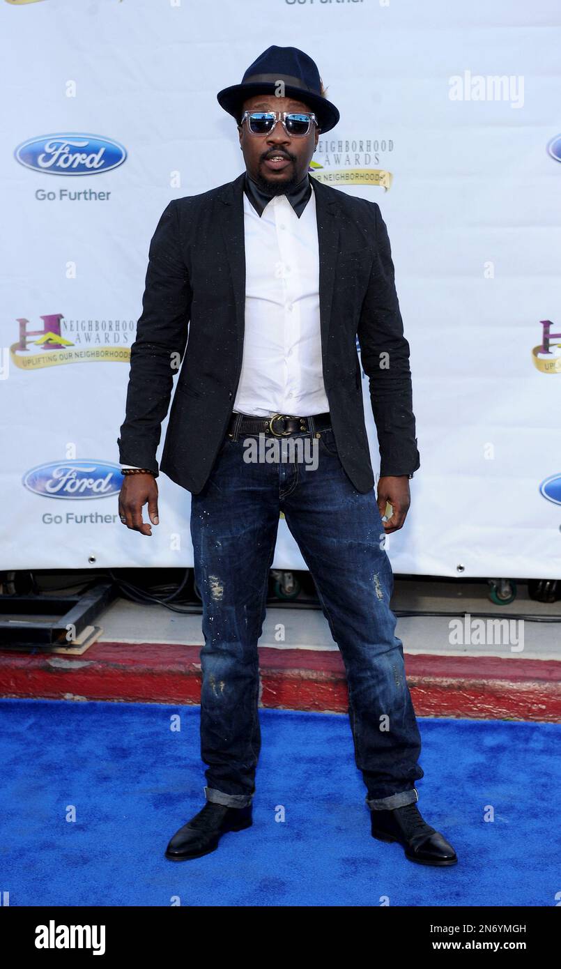 Actor Anthony Hamilton arrives at the 11th Annual Ford Neighborhood ...