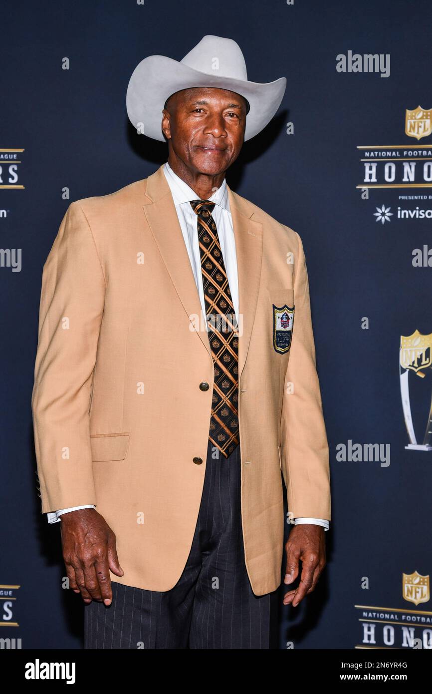 Phoenix, Arizona, Feb. 12, 2023, Mel Blount walking on the red carpet ...