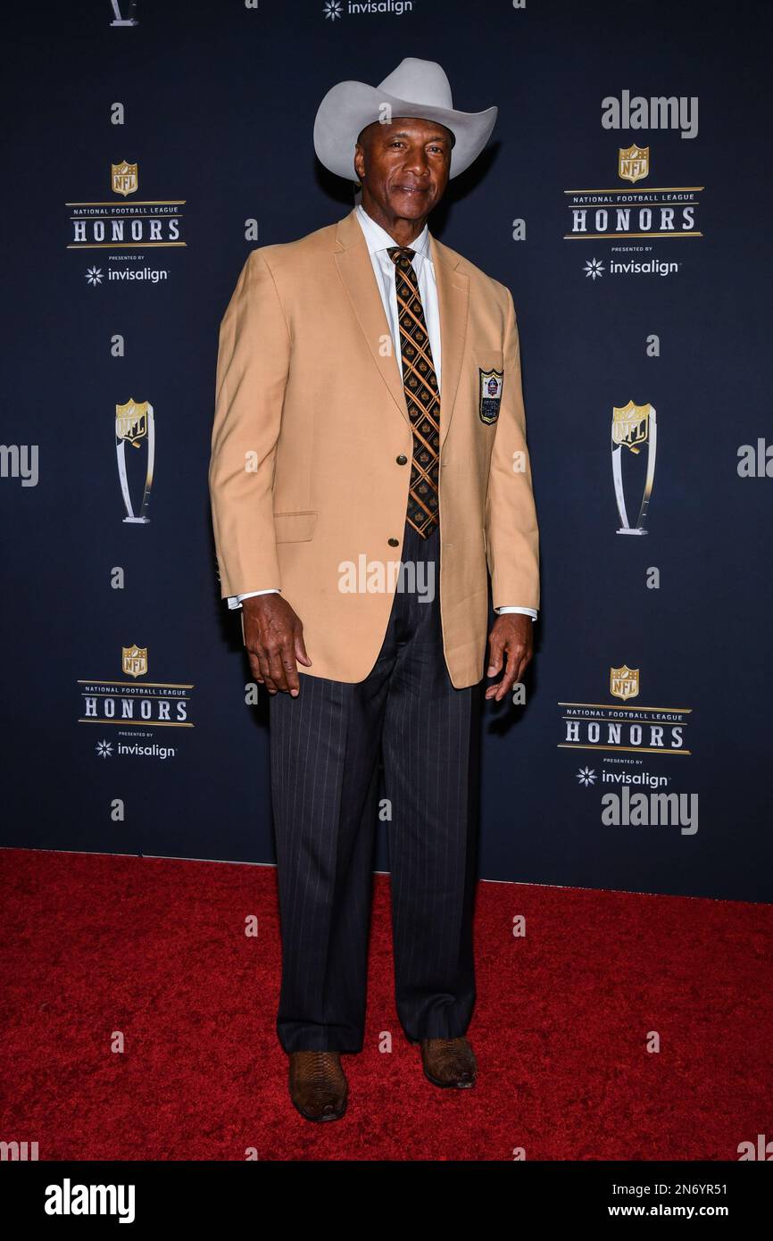 Mel Blount walking on the red carpet at NFL Honors held at Symphony ...