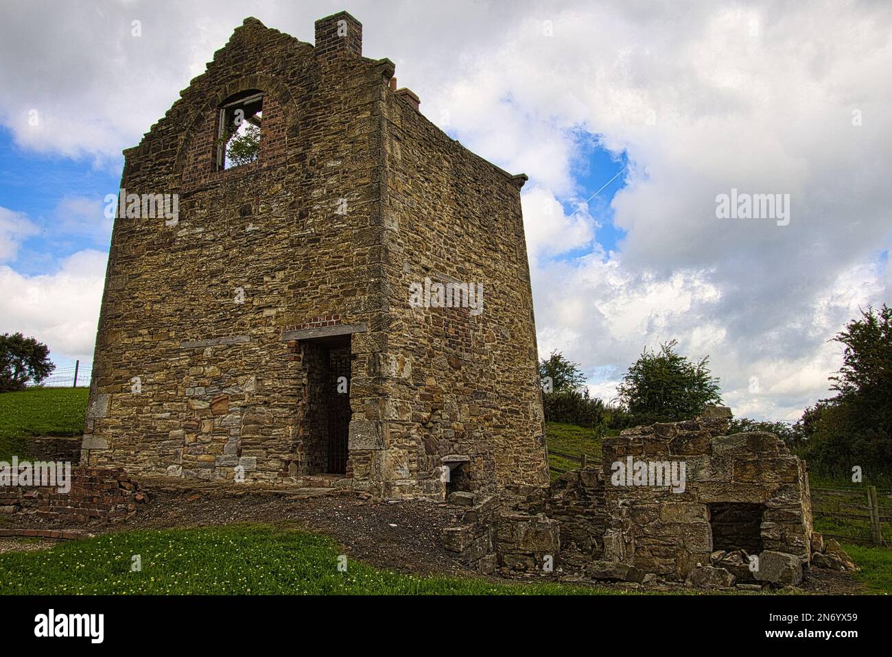 Penrhos Engine House Stock Photo - Alamy