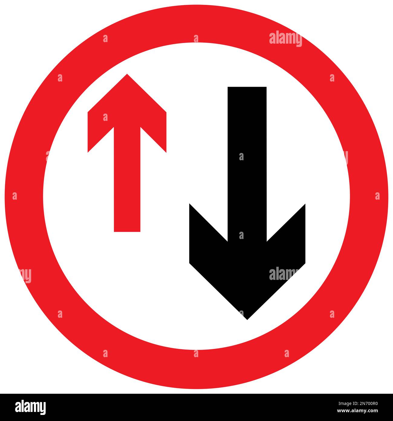 Priority must be given to vehicles from the opposite direction British ...