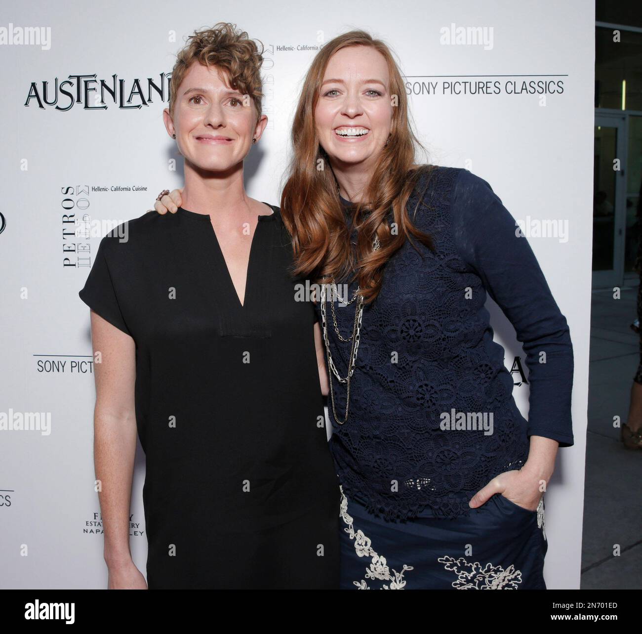 Director Jerusha Hess and writer Shannon Hale are seen at Sony Pictures ...