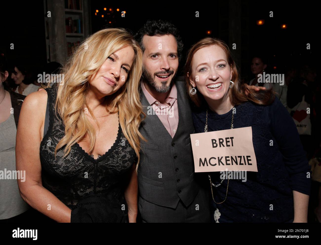 Jennifer Coolidge, Bret McKenzie and Author Shannon Hale are seen at ...
