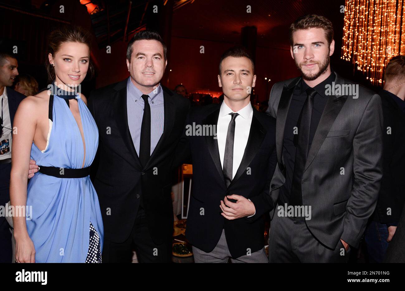 From left to right, actress Amber Heard, Relativity Media President ...