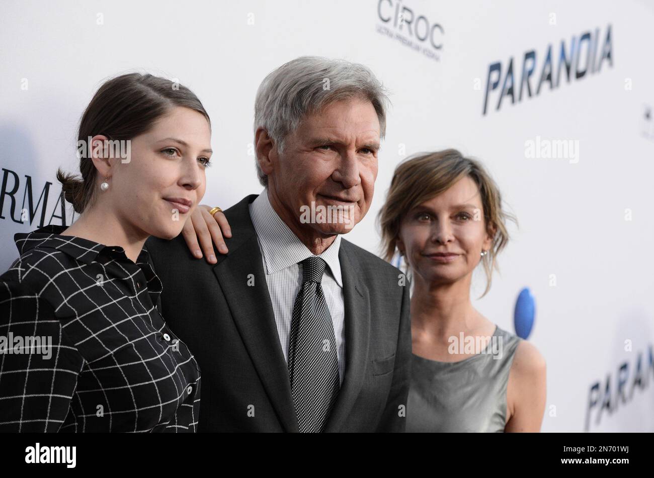 Actress Georgia Ford, Actor Harrison Ford and actress Calista Flockhart ...