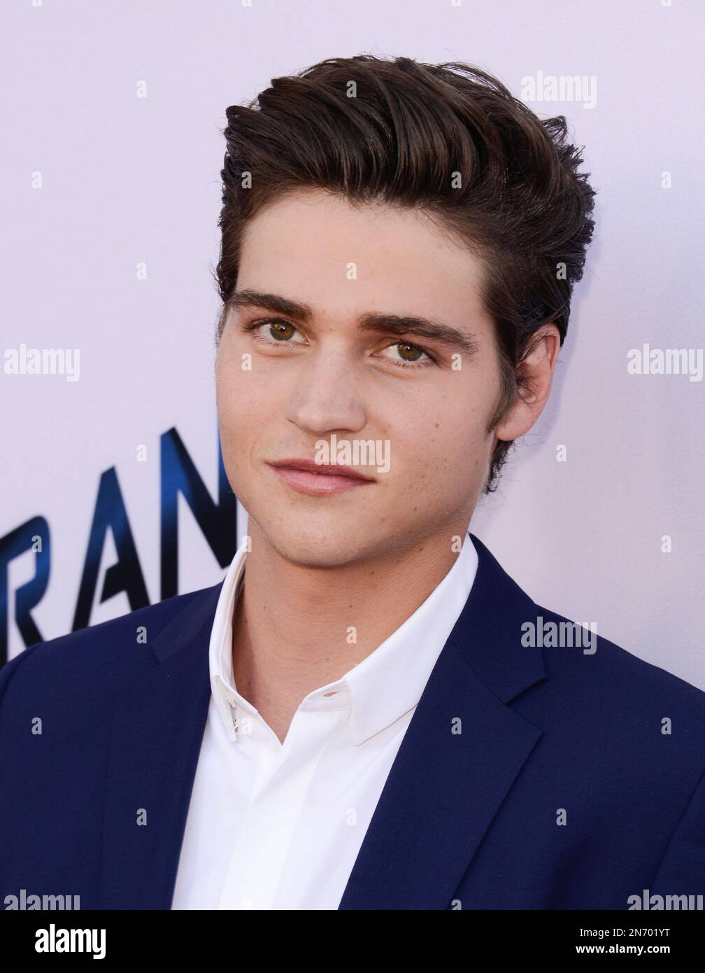 Actor Will Peltz arrives on the red carpet at the US premiere of the ...