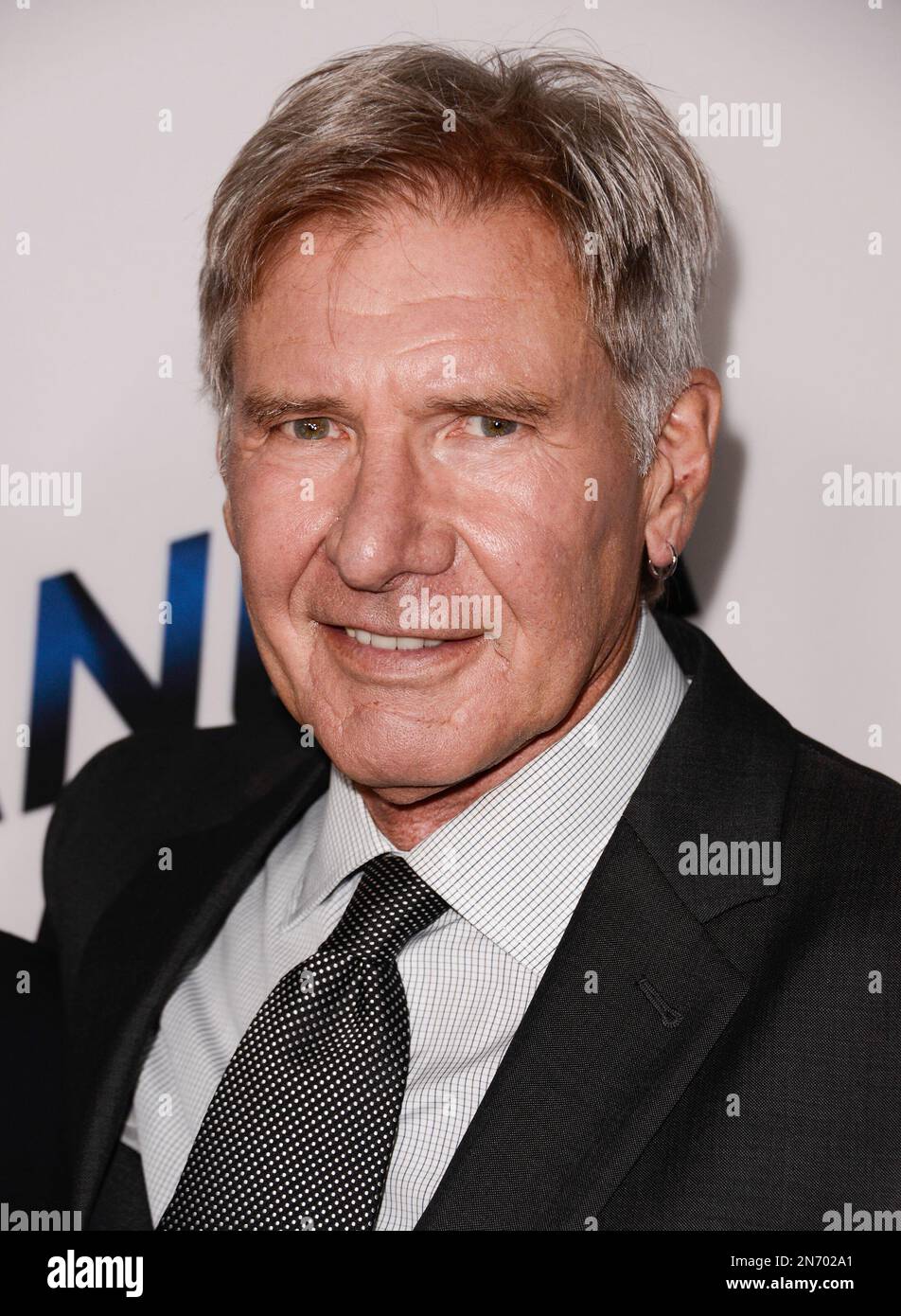 Actor Harrison Ford arrives on the red carpet at the US premiere of the ...