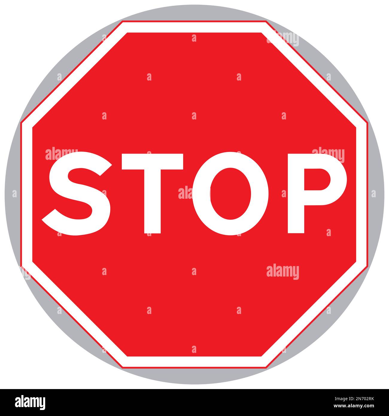 Manually operated temporary stop British road sign Stock Photo - Alamy