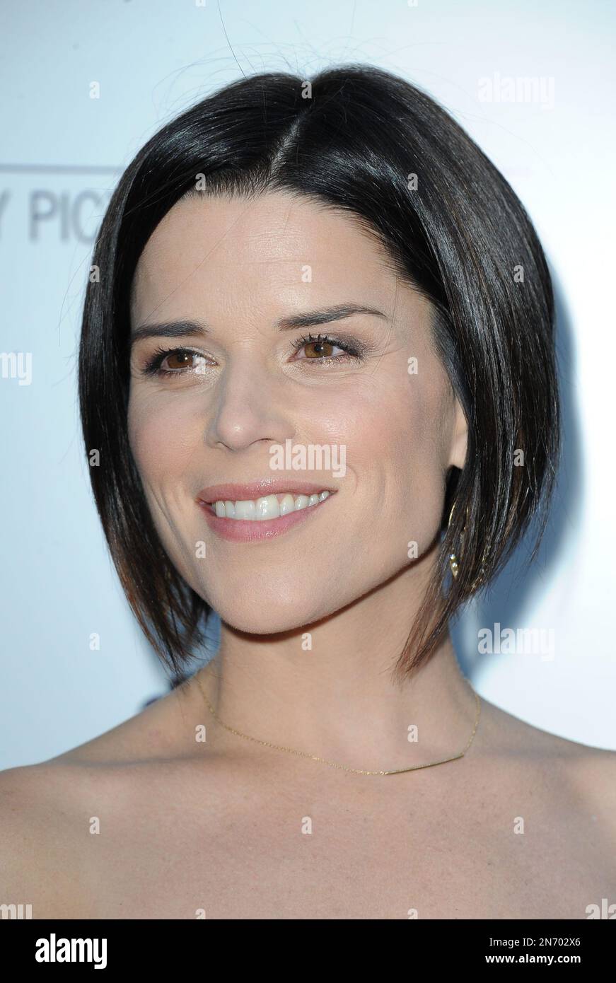 Neve Campbell arrives at the premiere of "Austenland" at the ArcLight ...