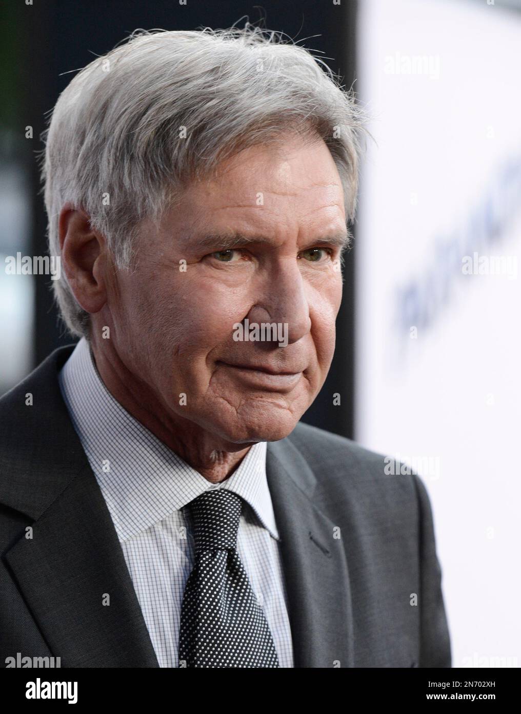 Actor Harrison Ford arrives on the red carpet at the US premiere of the ...