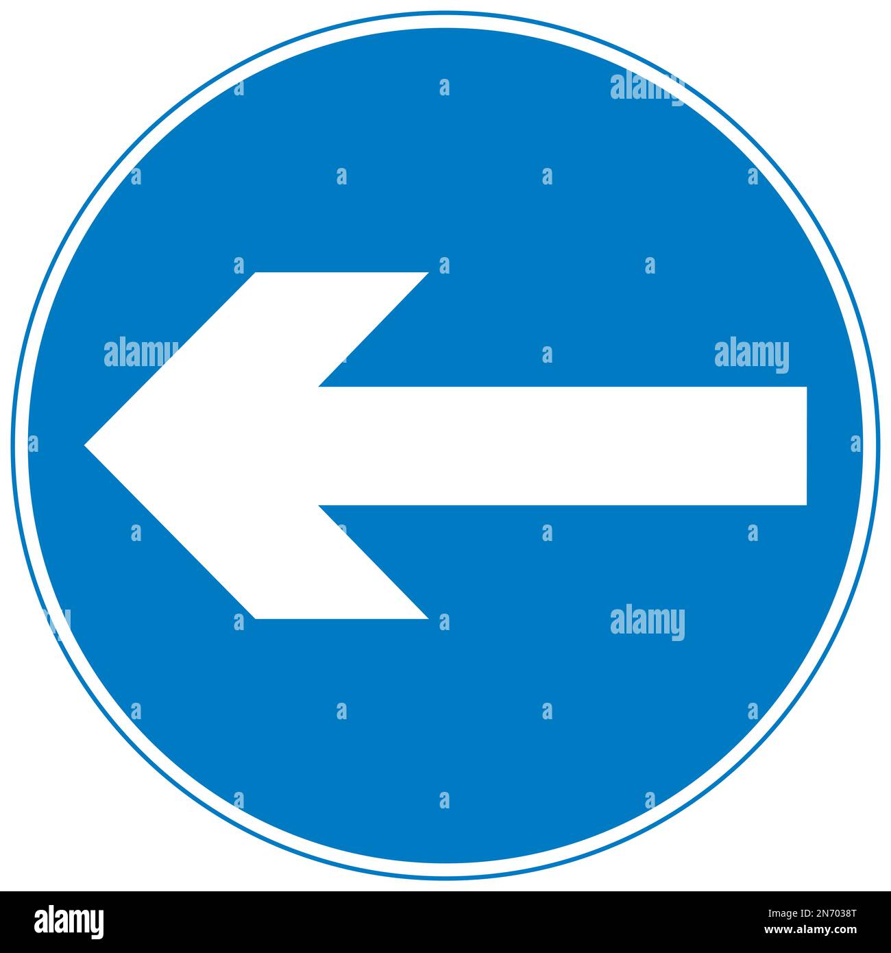 Turn left Cut Out Stock Images & Pictures - Alamy