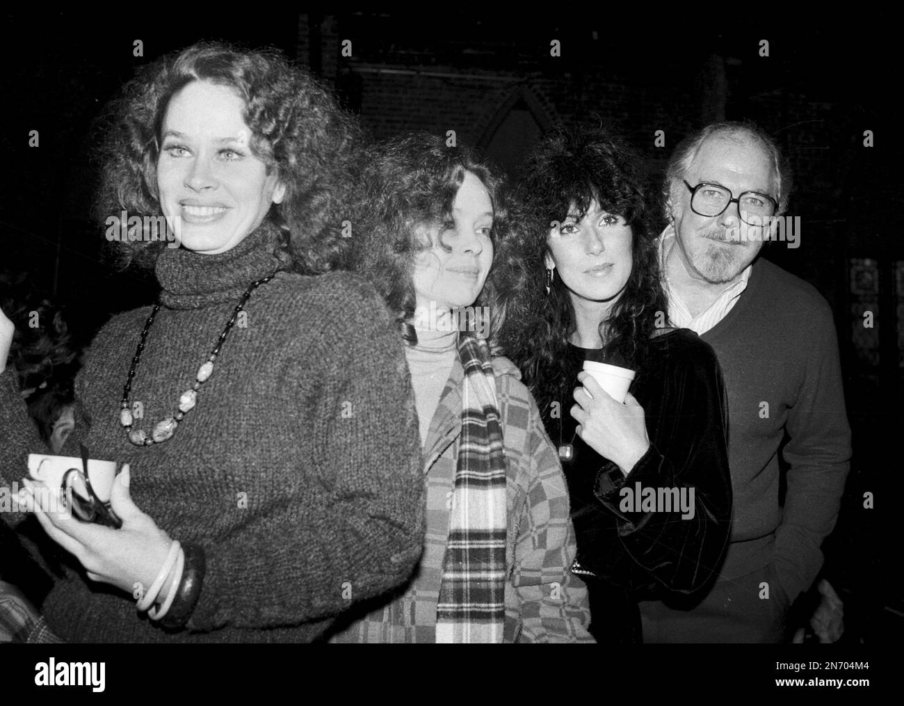 FILE - In this Dec. 29, 1981 file photo, director Robert Altman, right ...