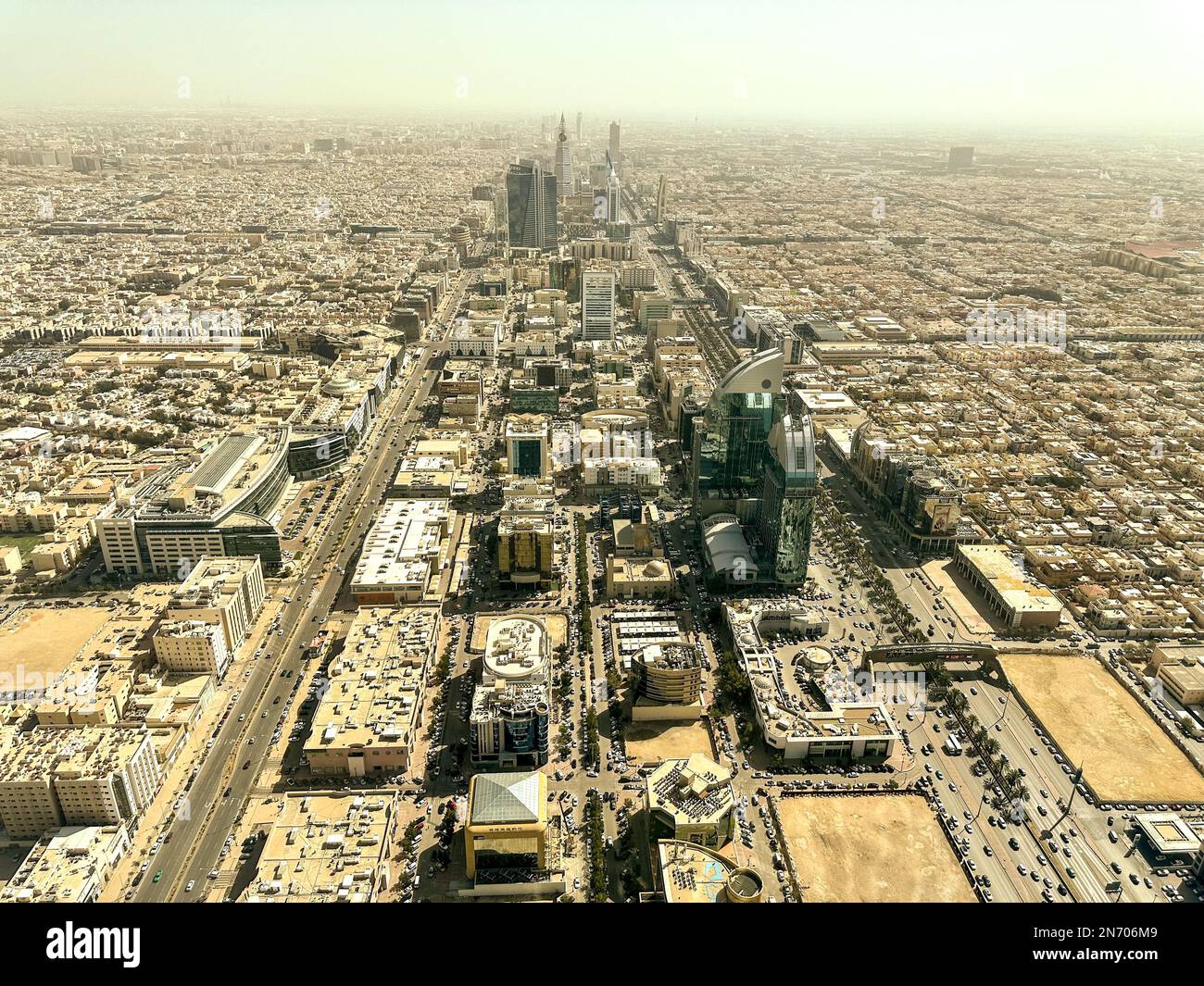 Aerial view of Riyadh, capital of Saudi Arabia. 05FEB23 SCMP/Natalie Wong Stock Photo - Alamy