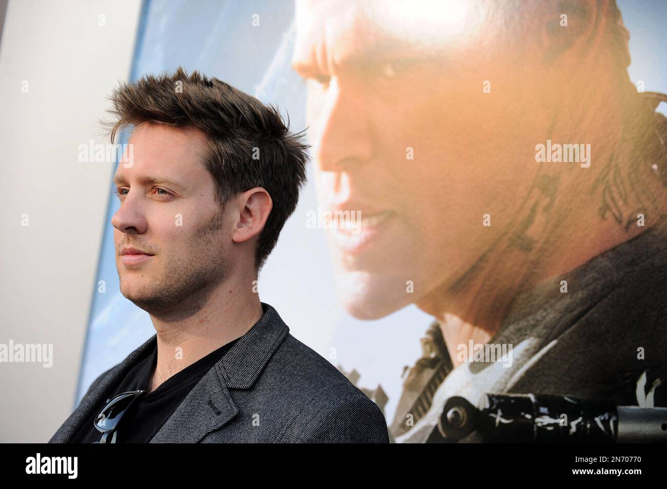 Director/writer Neill Blomkamp arrives at the world premiere of ...