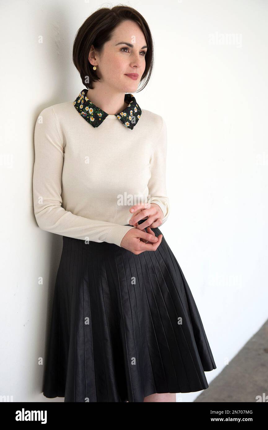 Actress Michelle Dockery of "Downton Abbey" poses for a portrait at the ...