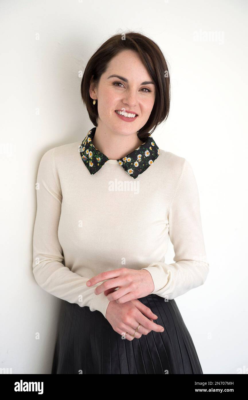 Actress Michelle Dockery of "Downton Abbey" poses for a portrait at the ...